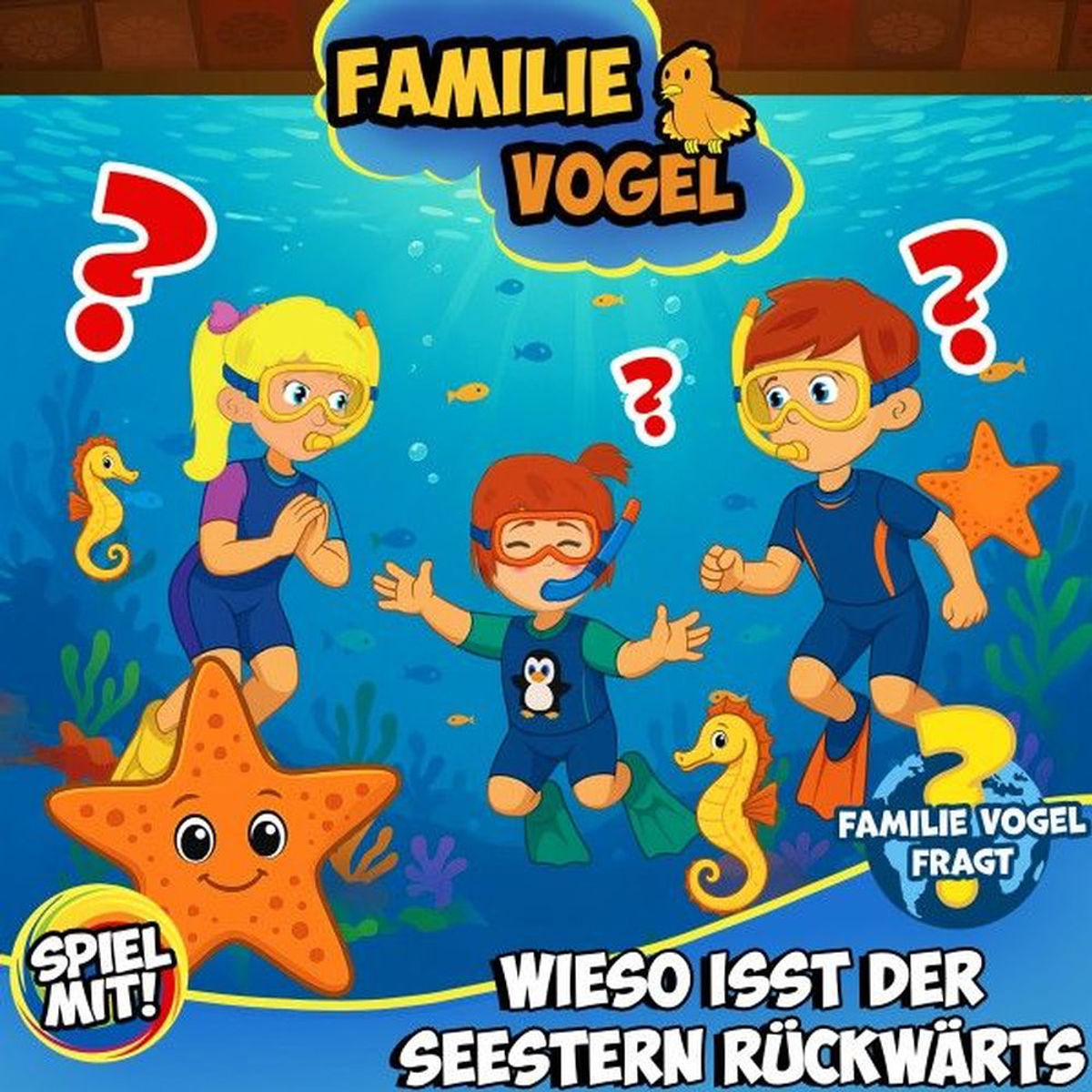 Familie Vogel fragt: Wieso isst der Seestern rückwärts? | RTL+