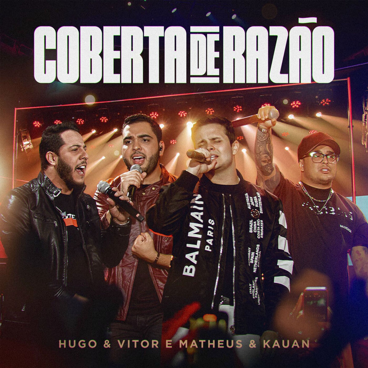 Coberta De Razão (Ao Vivo) - Hugo & Vitor und Matheus & Kauan (Single ...