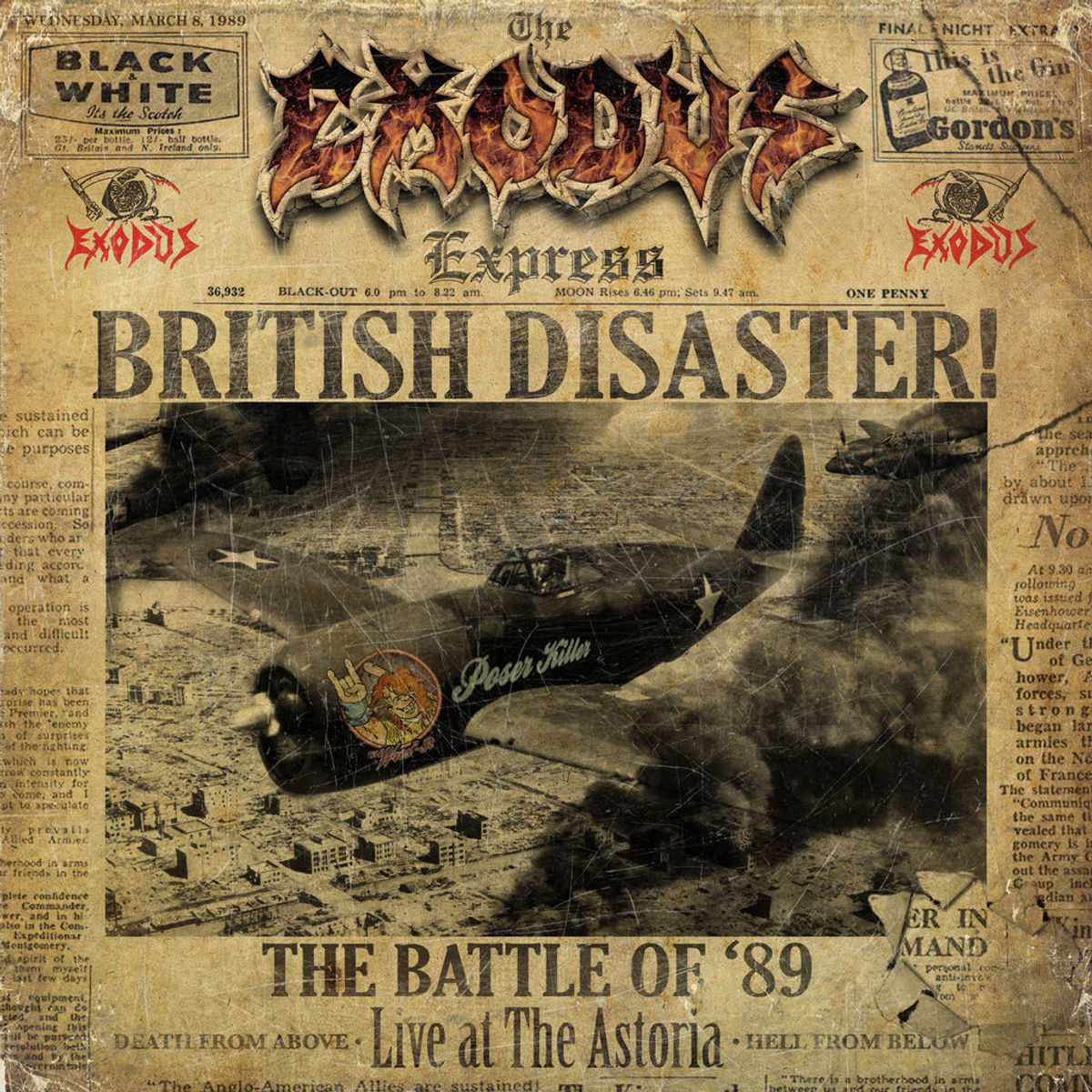 British Disaster: The Battle of '89 (Live At The Astoria) - Exodus ...