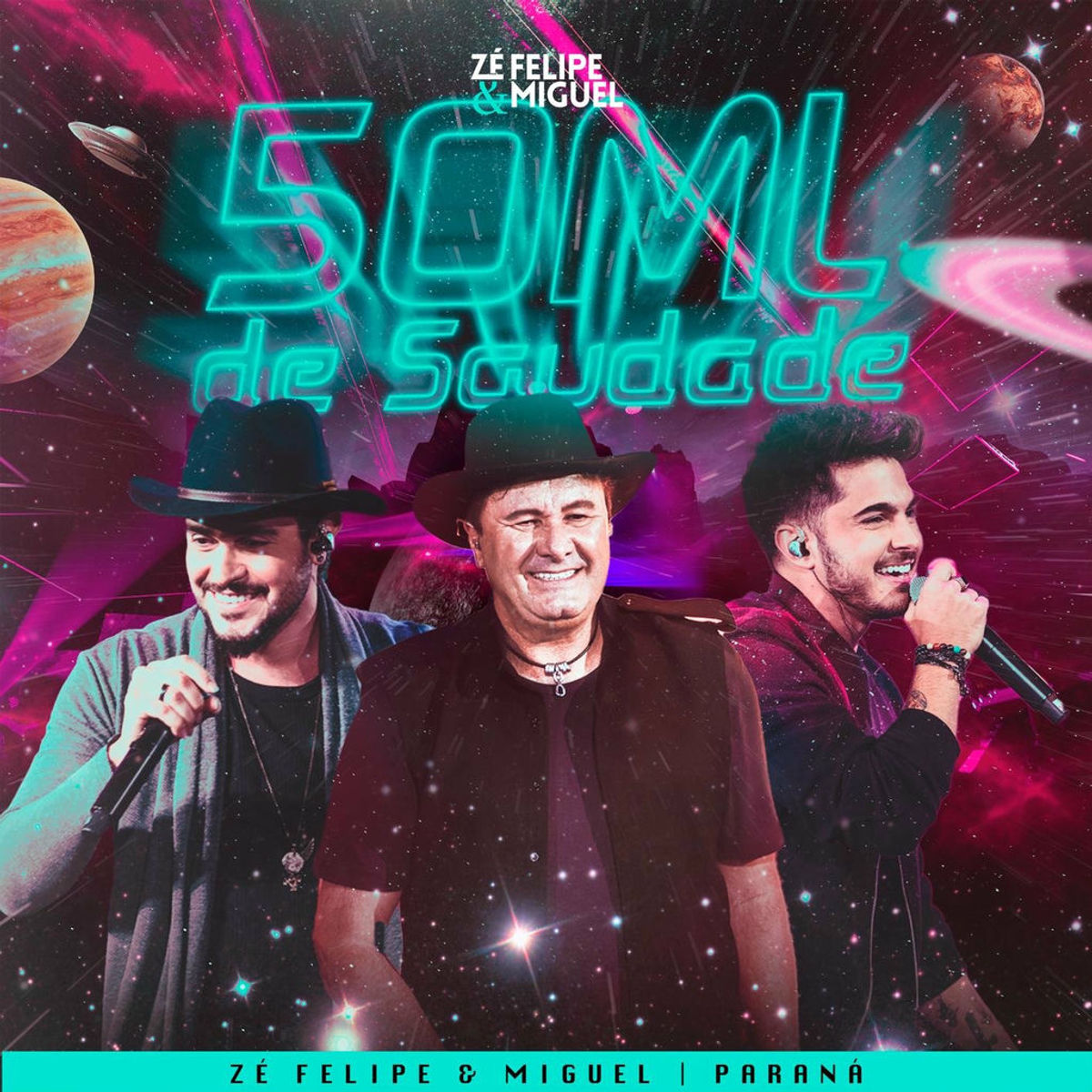 50 ML de Saudade (Ao Vivo) - Zé Felipe & Miguel und PARANA (Single) | RTL+