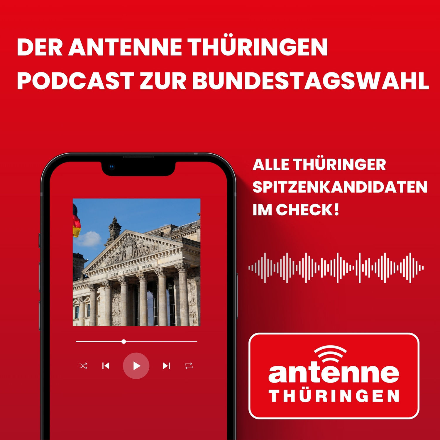 Marcel Ronge und Bastian Diel über Real Talk - Der ANTENNE THÜRINGEN Podcast zur Bundstagswahl ...