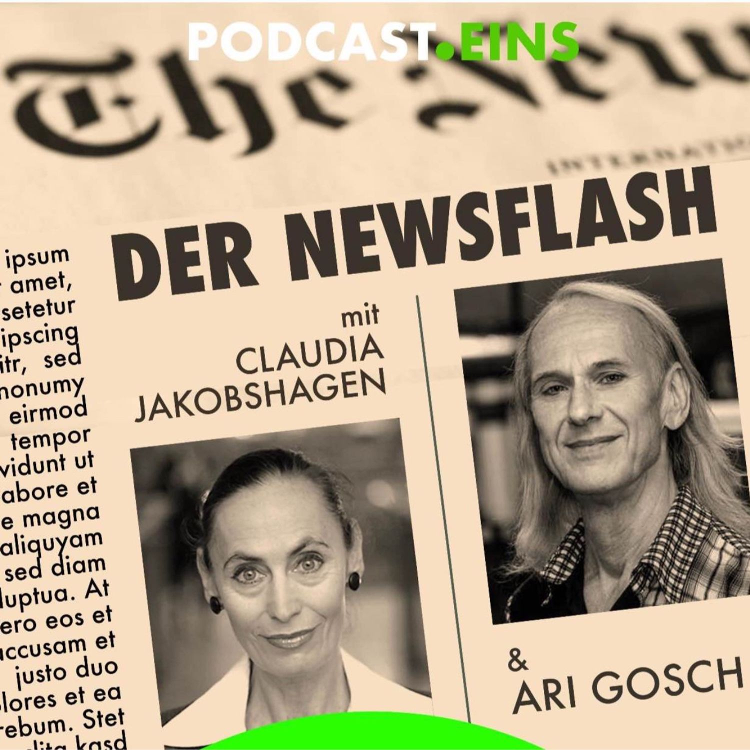 Eilmeldung - Der Newsflash mit Ari Gosch UND Claudia Jakobshagen - neue ...