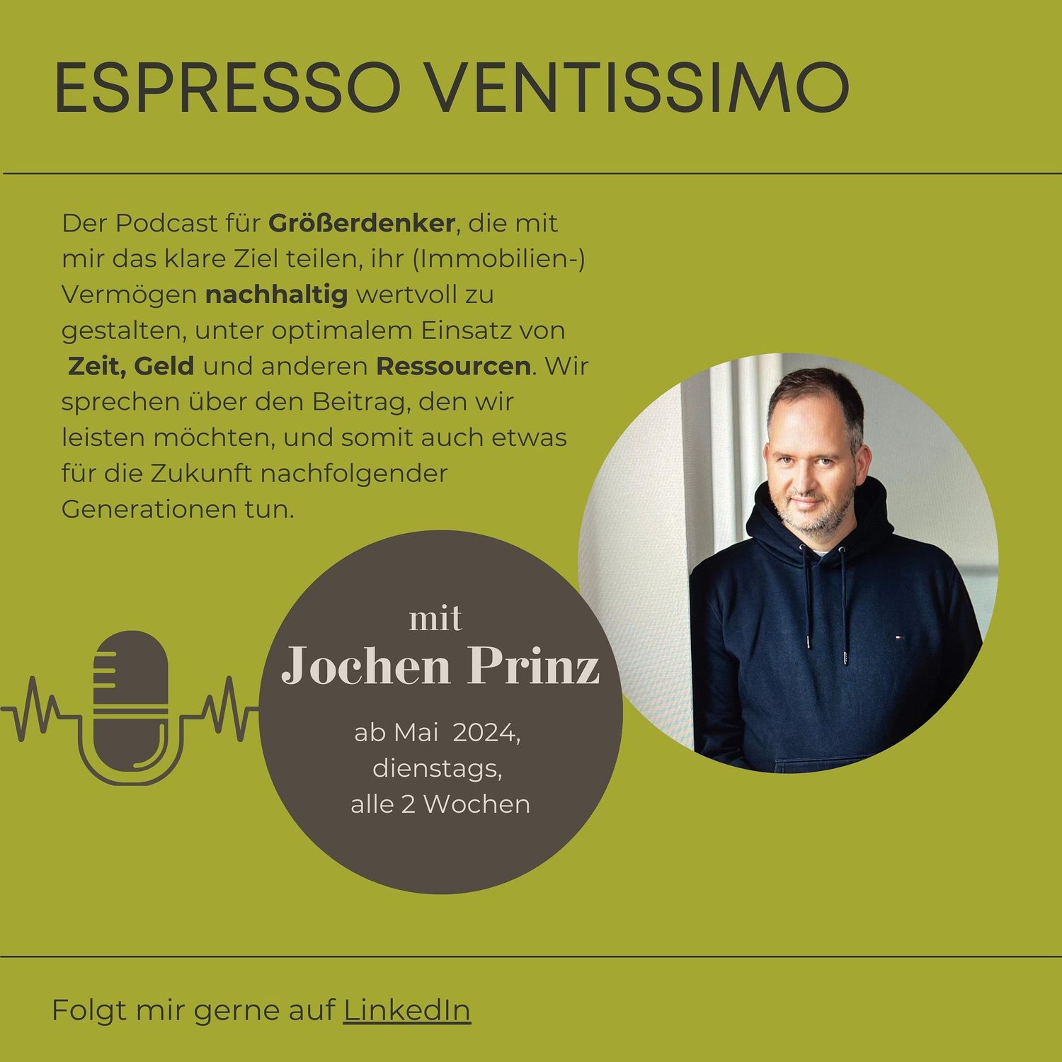 #001: Los geht's ... ESPRESSO VENTISSIMO - Der Podcast für Größerdenker mit Doppelpack-Hosts ...