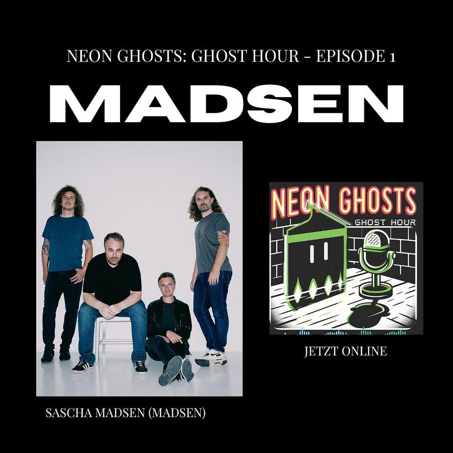 Im Interview: Sascha Madsen von Madsen - Der Award auf dem Gäste-Klo - NEON GHOSTS: GHOST HOUR ...